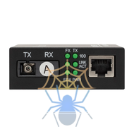 Медиаконвертер 10/100-Base-T / 100Base-FX, Tx/Rx: 1310/1550нм, LFP B-OptiX BO-CVT-100A купить в ...